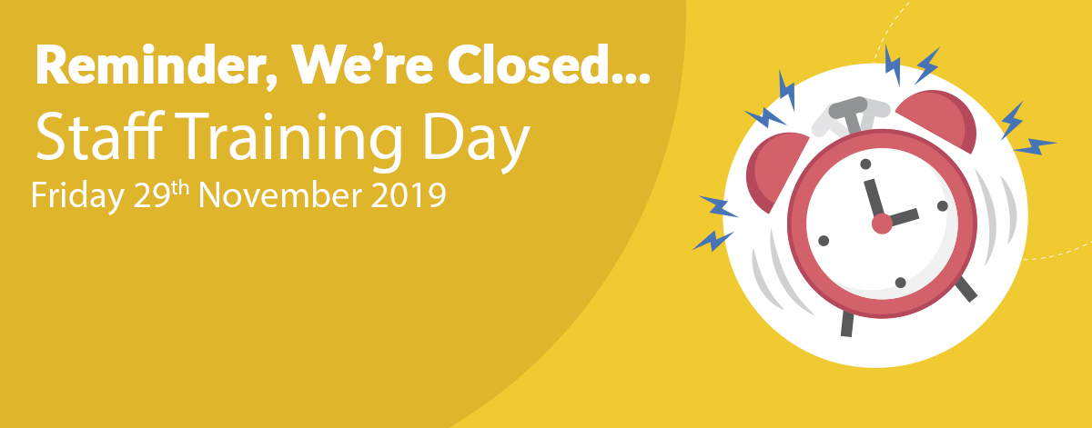 Reminder - Staff Training Day - Dame Elizabeth Cadbury School