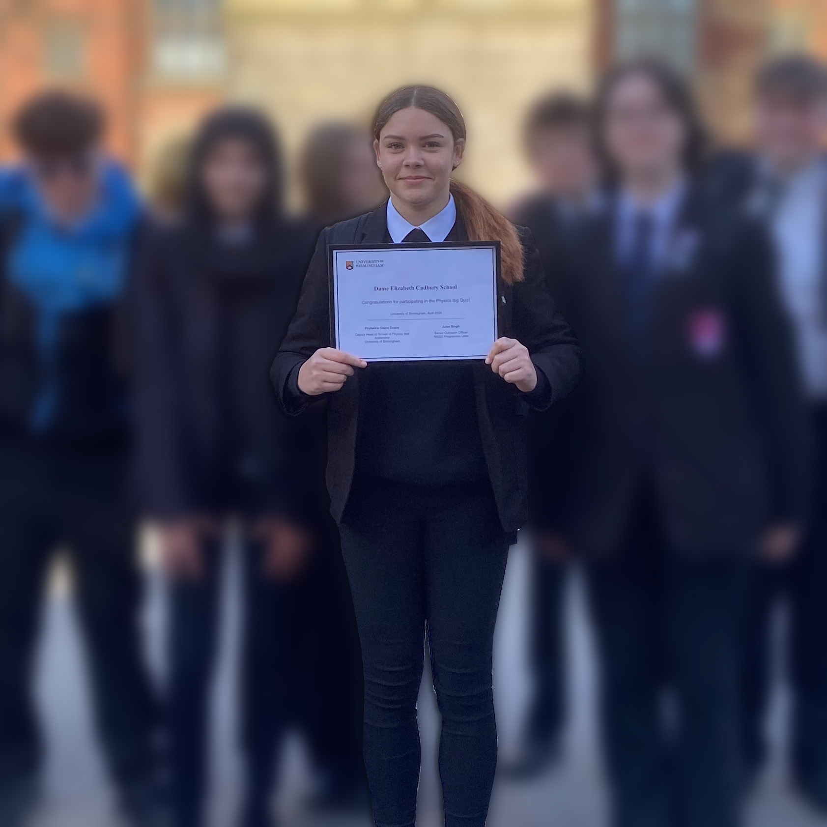 Year 9 Physics Big Quiz - Dame Elizabeth Cadbury School