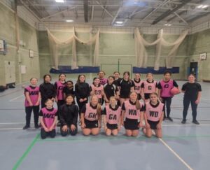KS3 Netball team - Dame Elizabeth Cadbury School